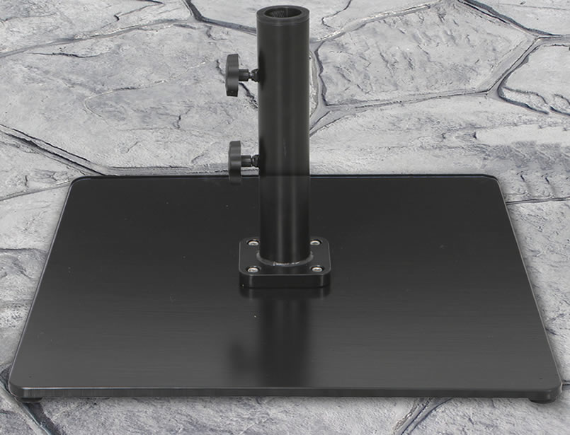 085SQBK 85 lb. Steel Plate Umbrella Base